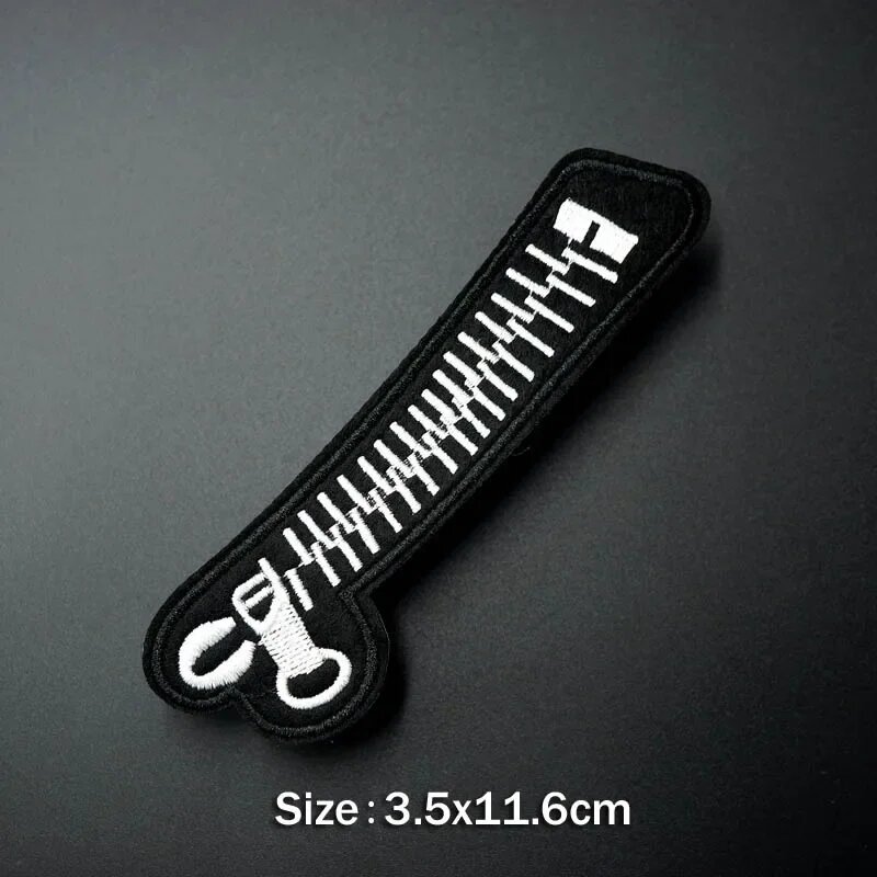 Нашивка SinKon86 Черный, Цвет: H