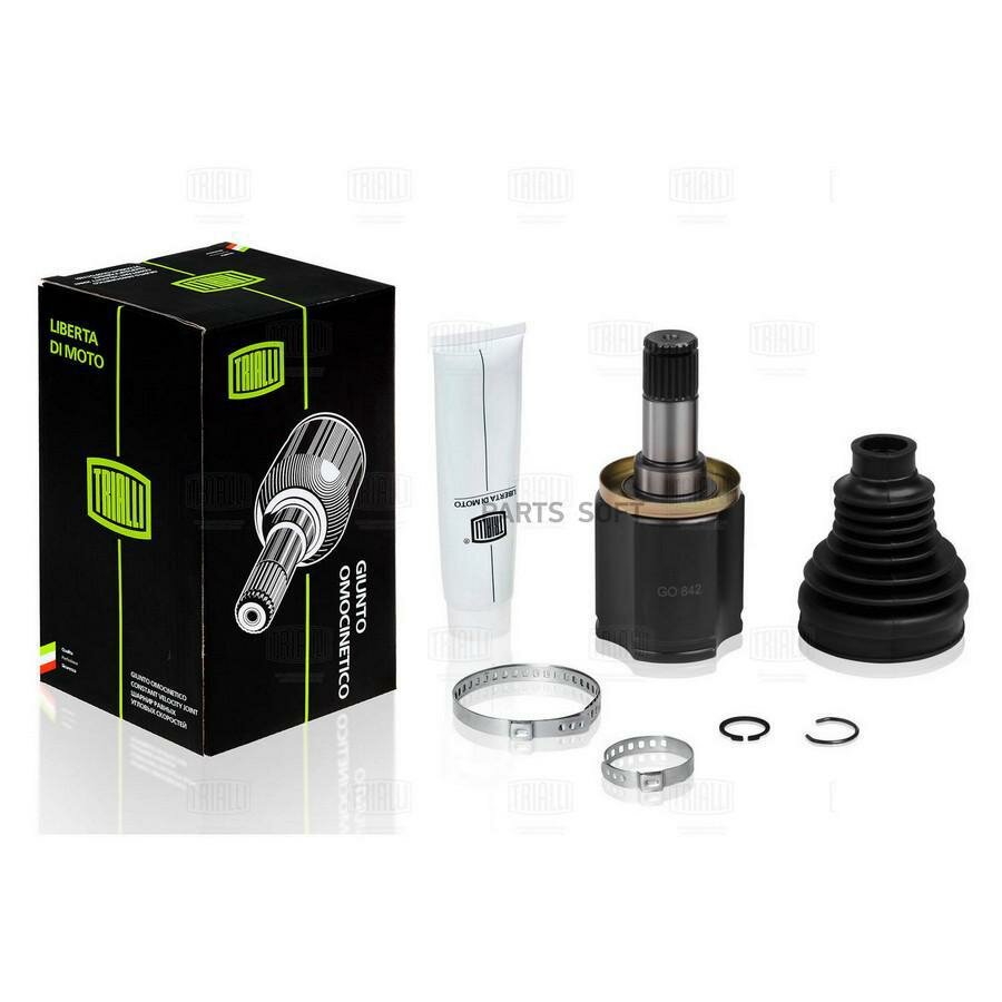 TRIALLI GO842 ШРУС внутренний TRIALLI ВАЗ Лада Vesta (КПП VAZ 21807)