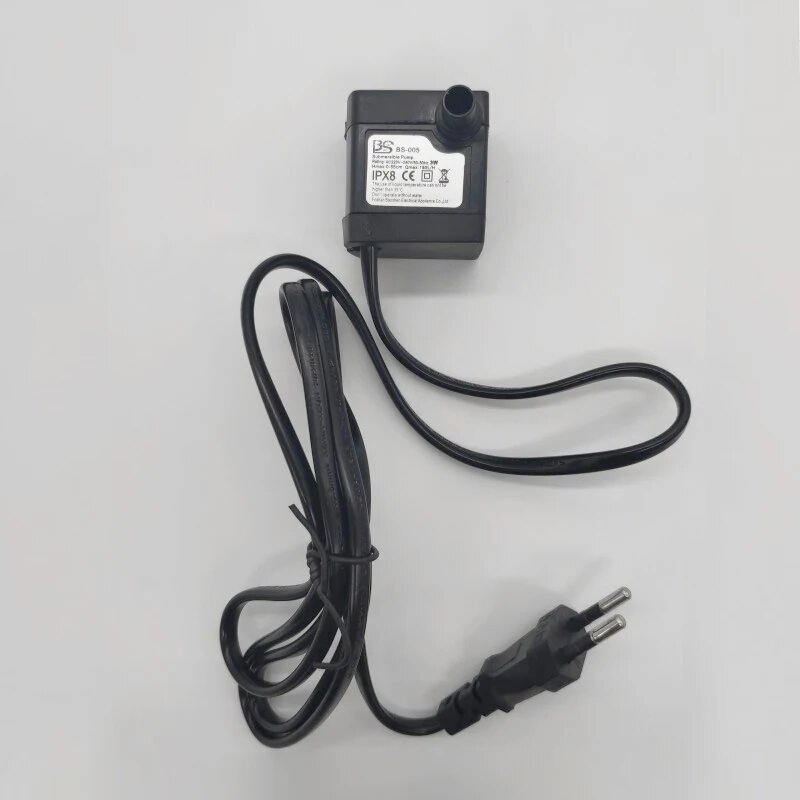 Погружной водяной насос Effosola BS-005 (JVC-180), 220 В, черный