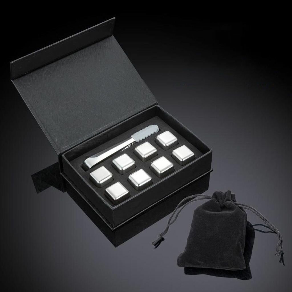 Металлические кубики для охлаждения напитков