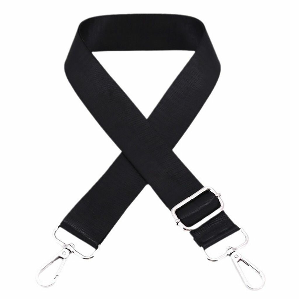 Регулируемый плечевой ремень, сменный парусиновый сумка шириной 3,5 см, однотонная через плечо