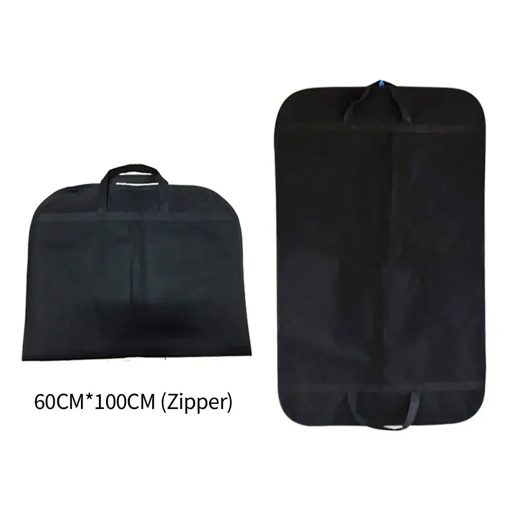 Чехол для одежды 60x100cm Zipper, черный