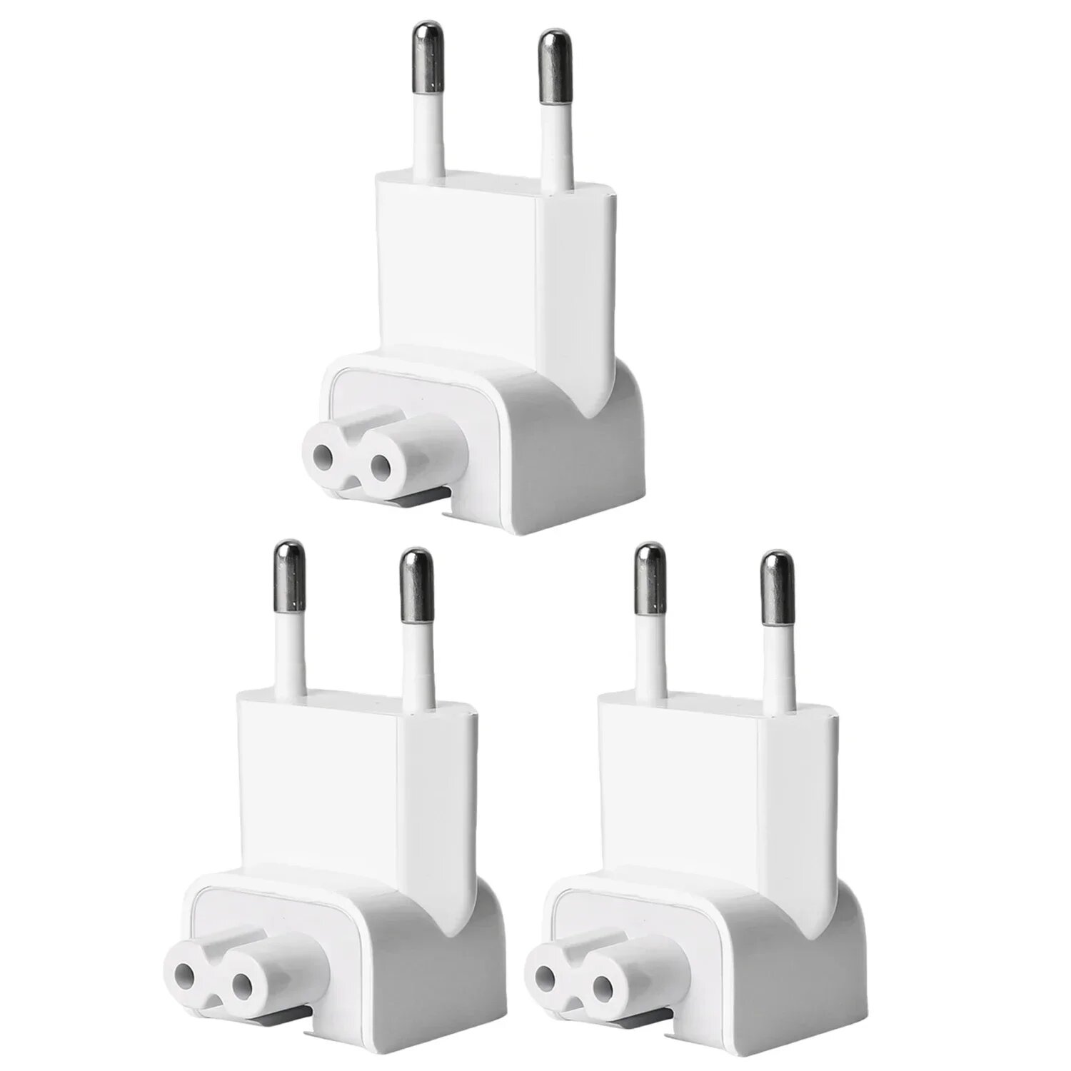 Европейский адаптер 3X EU Plug для iPad, Macbook