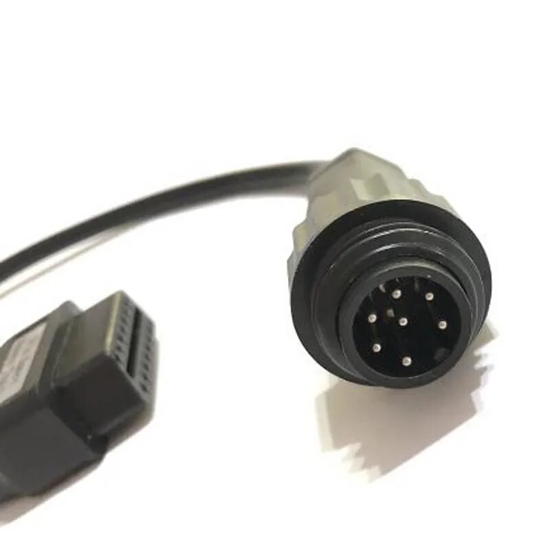 Для Knorr 7-контактный на 16-контактный преобразователь OBDII Кабель для дизельного грузовика для Knorr для Wabco для прицепа 7-контактный разъем-адаптер For Knorr 7pin