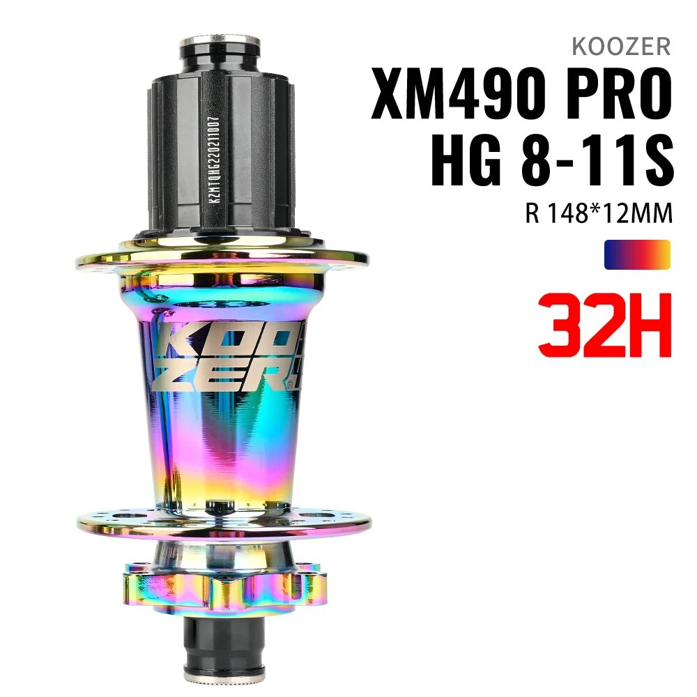 Втулка Koozer XM490 PRO CR-MO 15x110 12x148 мм 148x12 HG 32H OS