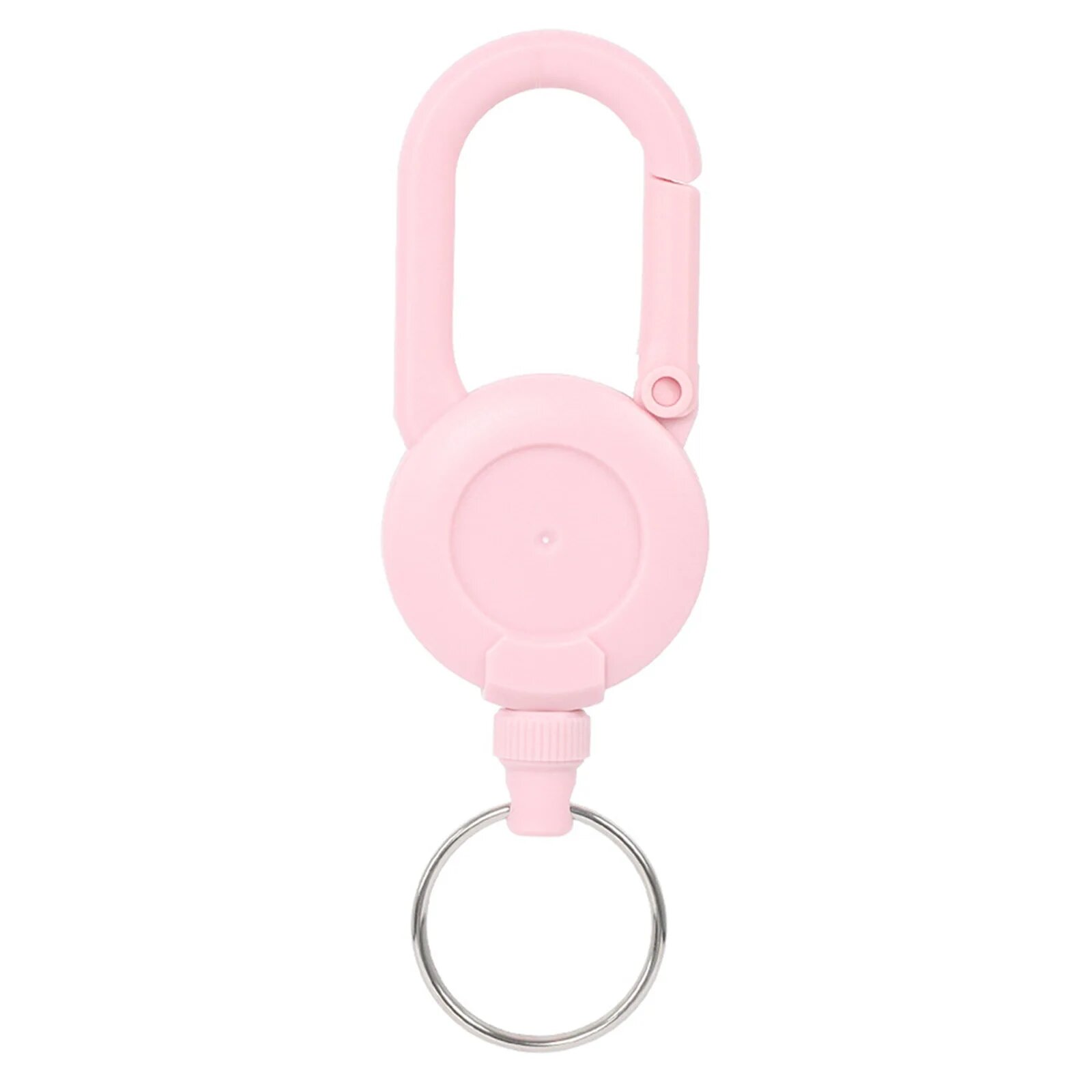 Брелок-ретрактор ярких цветов Розовый, pink