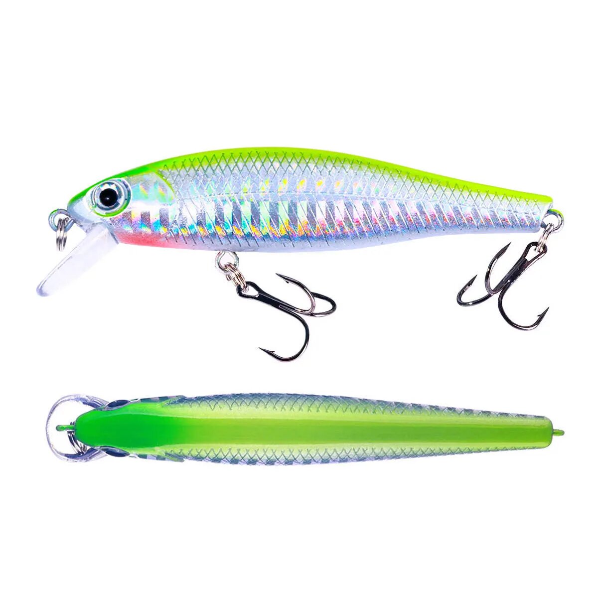 Minnow Crank Wobbler Jerkbait для окуня, щуки, карпа 9