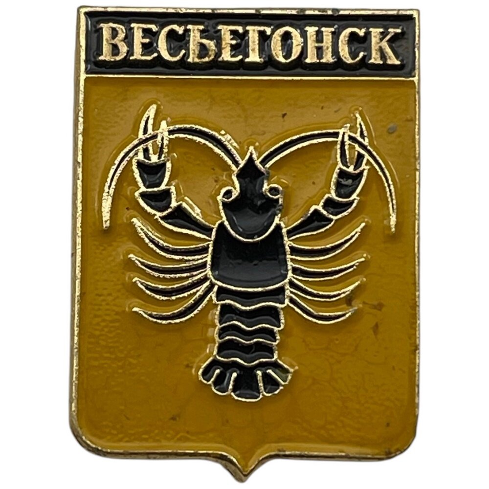 Знак "Весьегонск. Гербы Тверской области" Россия 2001-2010 гг.