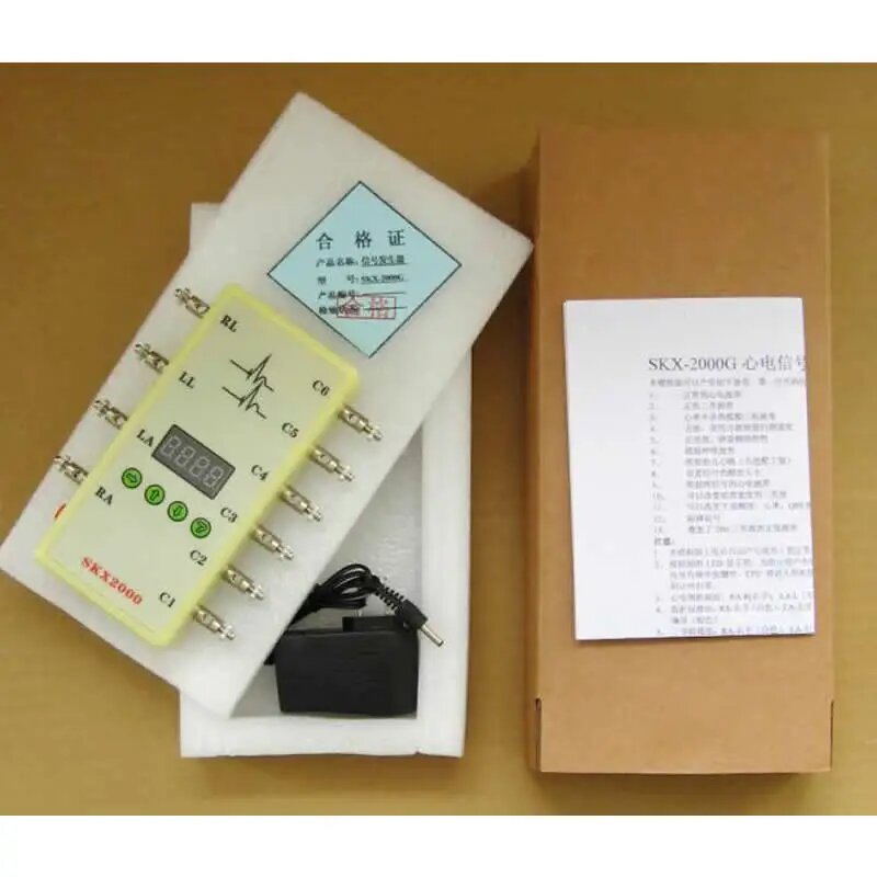 Медицинский имитатор жизненно важных сигналов, имитатор генератора магнитных сигналов, имитация сигнала ЭКГ