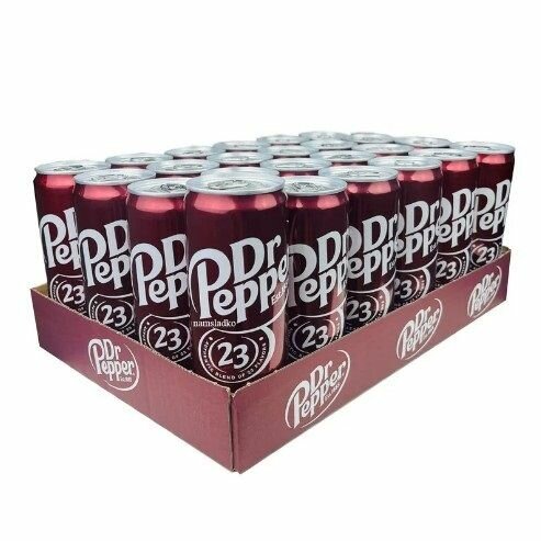 DrPepper Classic/Доктор Пеппер Классик 330 мл*24 шт (Польша)
