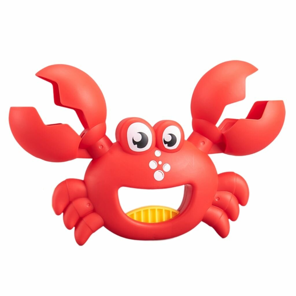 (1 шт.) Детская игрушка-лопатка для песка с зажимом - краб-зажим красный