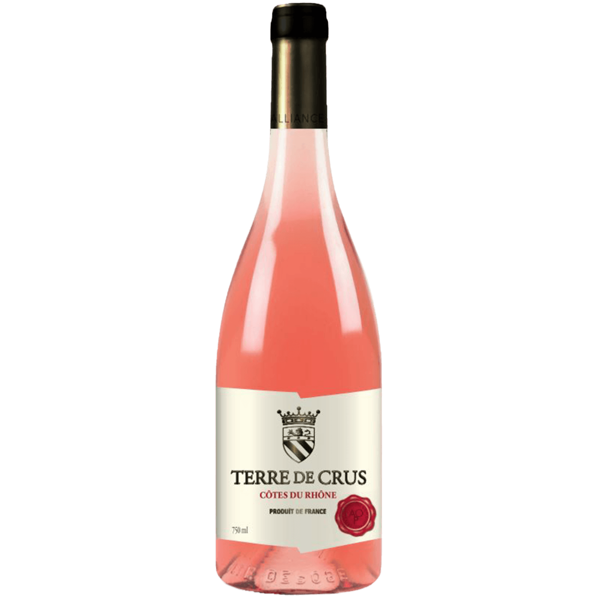 Вино Terre De Crus Cotes Du Rhone розовое сухое 0,75 л