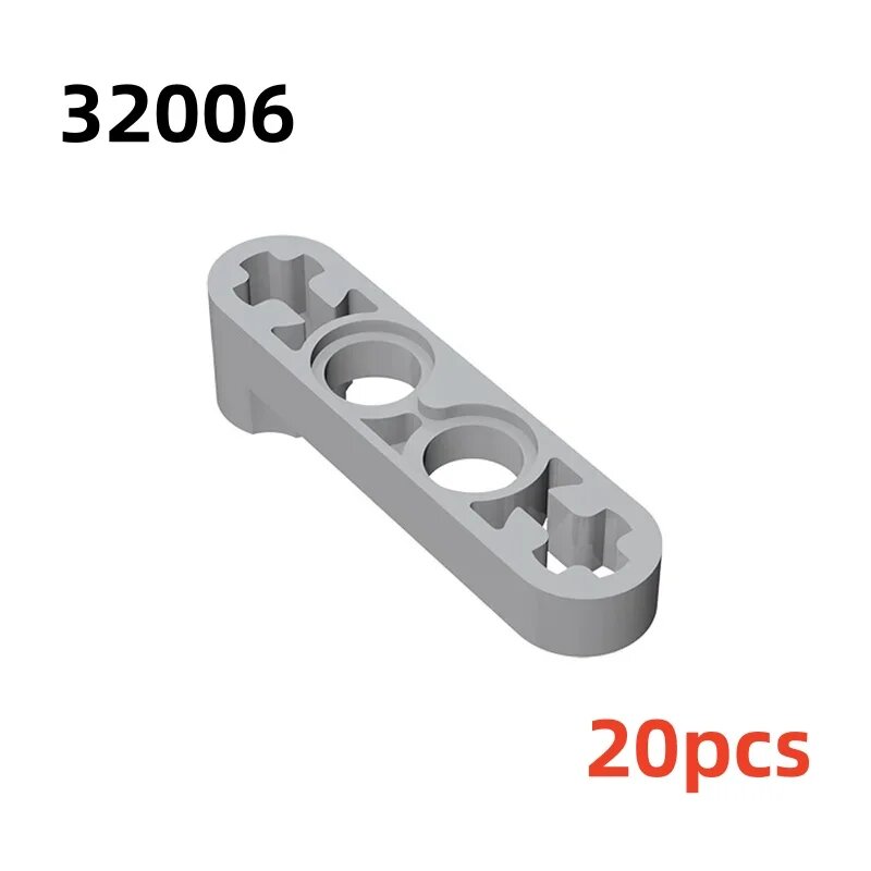 LEGO 32006 Серый, 20шт