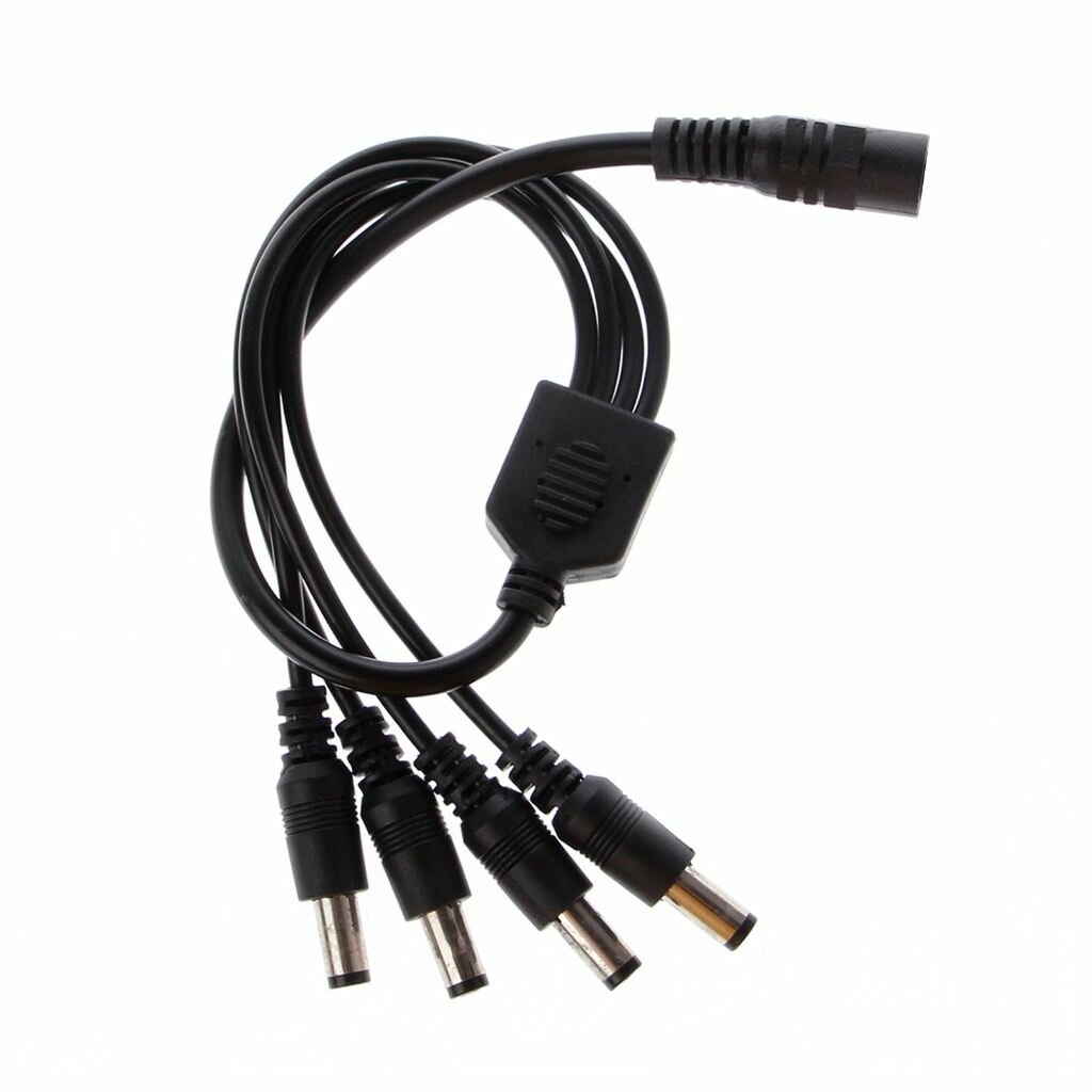Шнур питания, Кабель питания для видеокамер 1 на 4