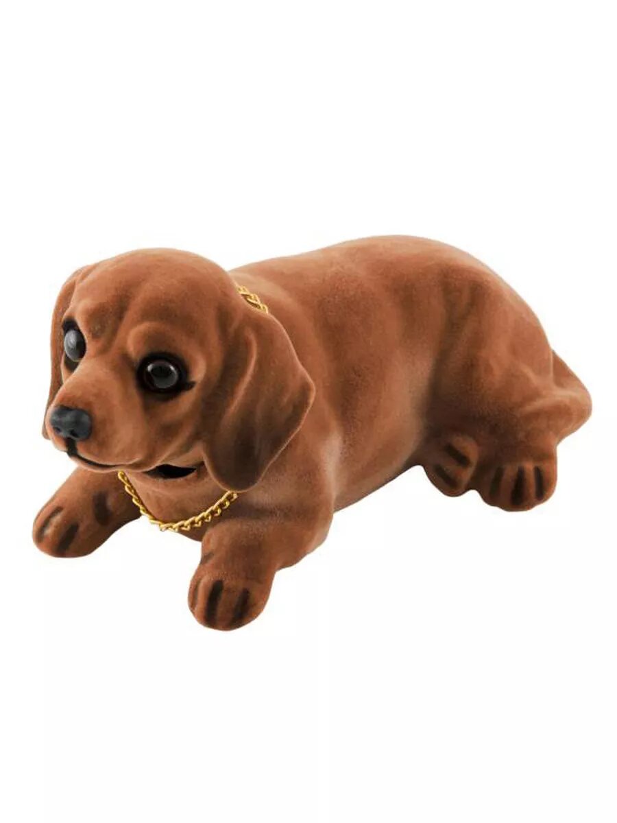 Собачка с качающейся головой на торпедо в авто