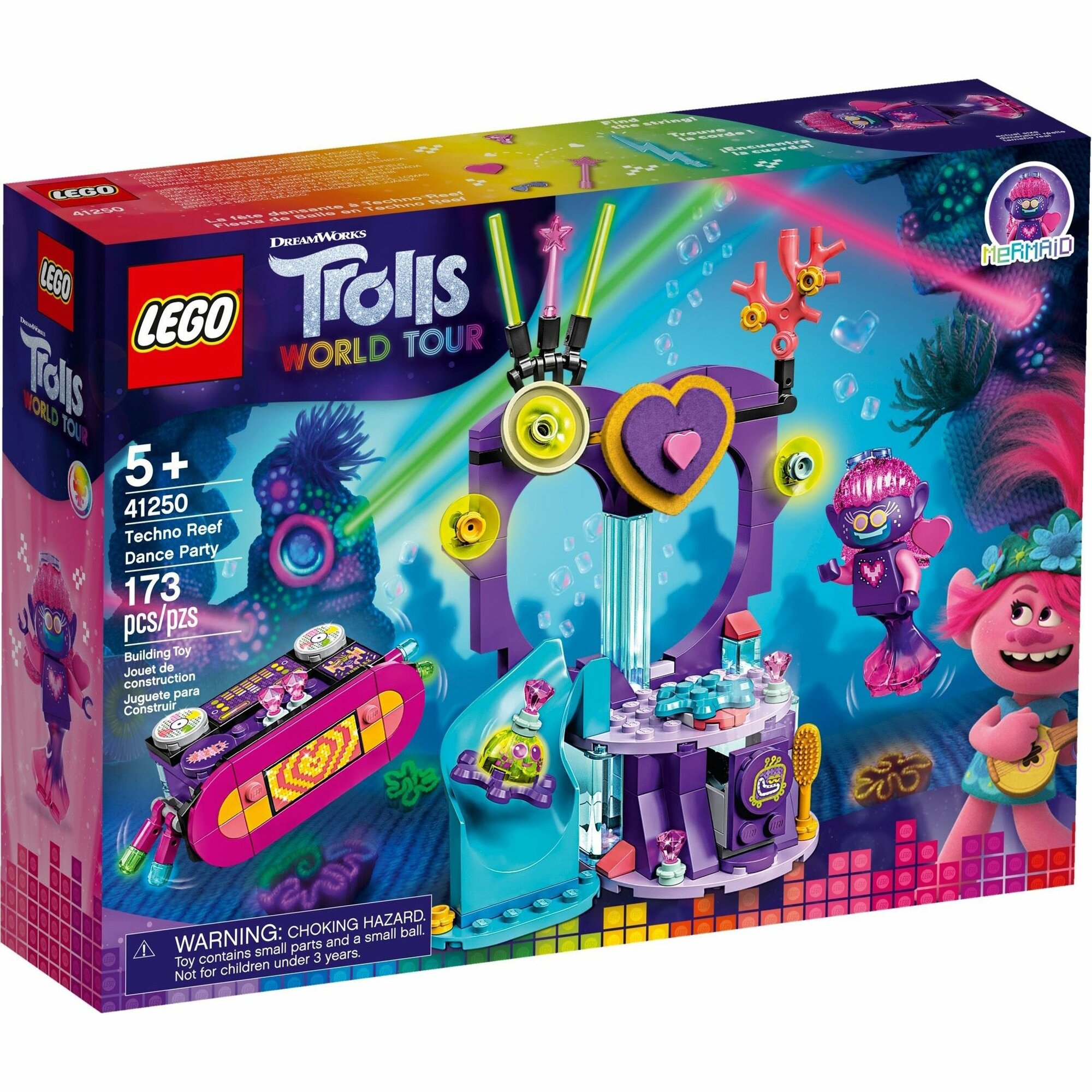 Конструктор LEGO Trolls 41250 Вечеринка на техно-рифе