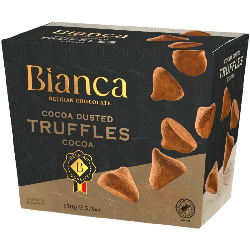 Трюфели BIANCA Cocoa со вкусом какао /картон/ 150г
