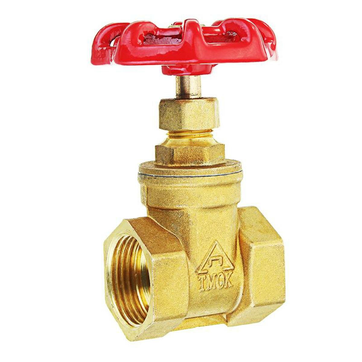 Обычные TMOK 1/2-дюймовые латунные ручные задвижки G с внутренней резьбой для потока воды