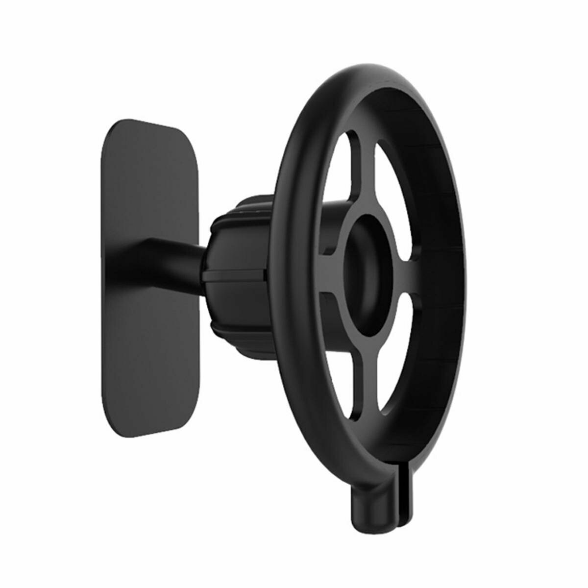 Беспроводная зарядная стойка K76 для автомобиля с вращением на 360 градусов для Apple MagSafe