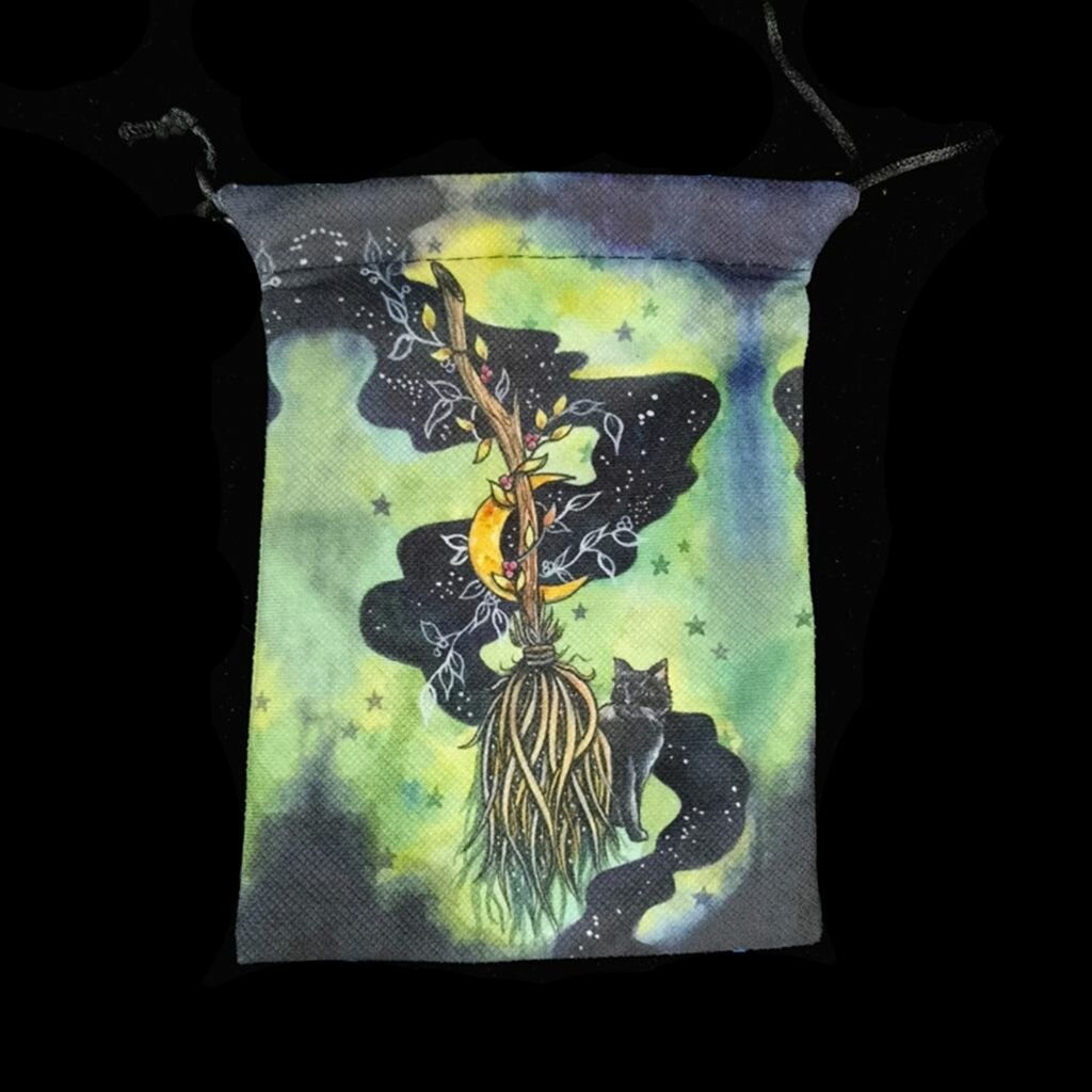 Сумка таро 5 x 7 -дюймовые шнурки для подарка