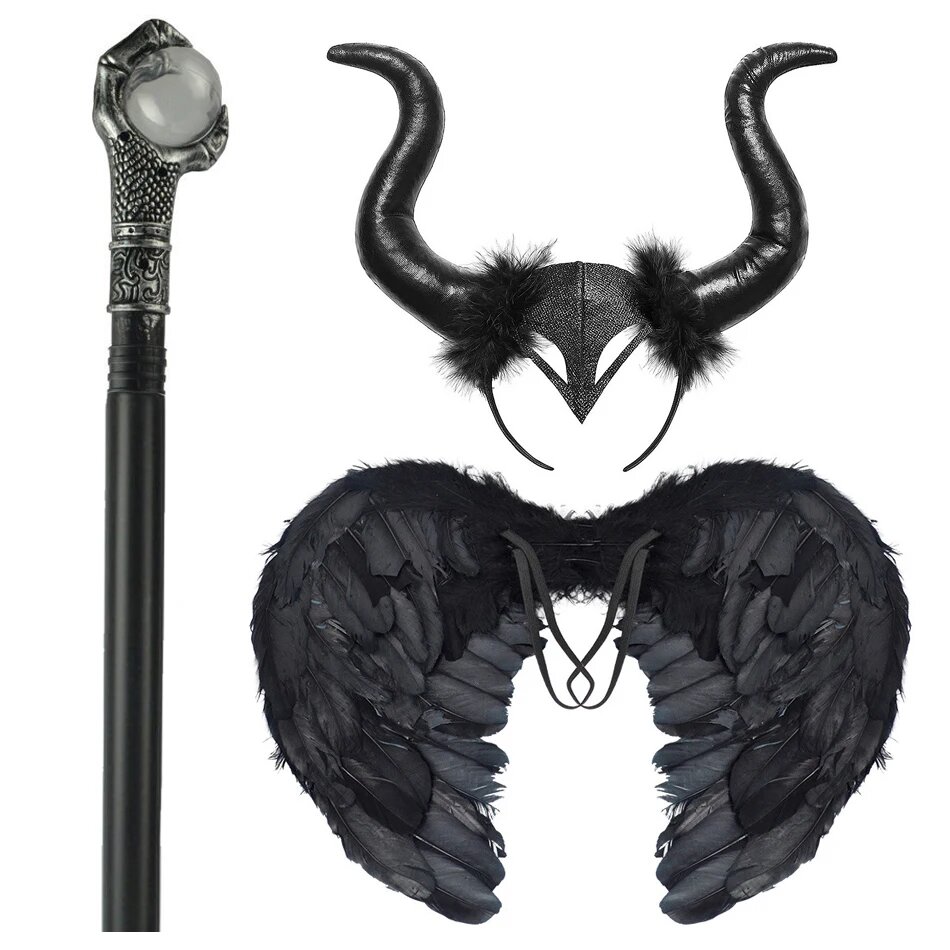 Детское платье Малефисенты Disney черный