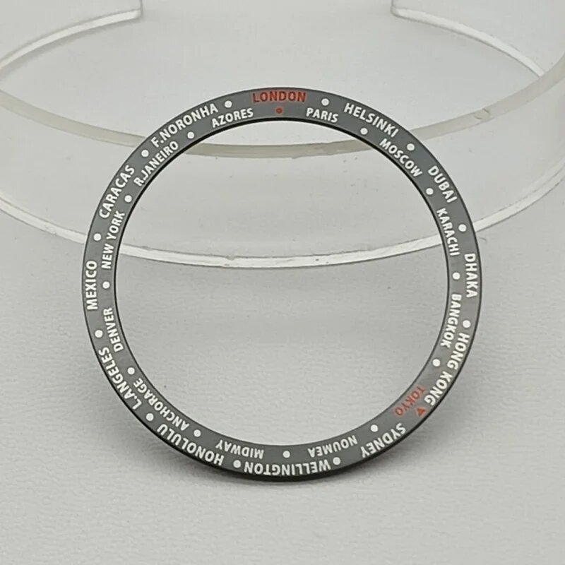 Безель для часов Seiko SKX007/009, серебряный, Color: 02