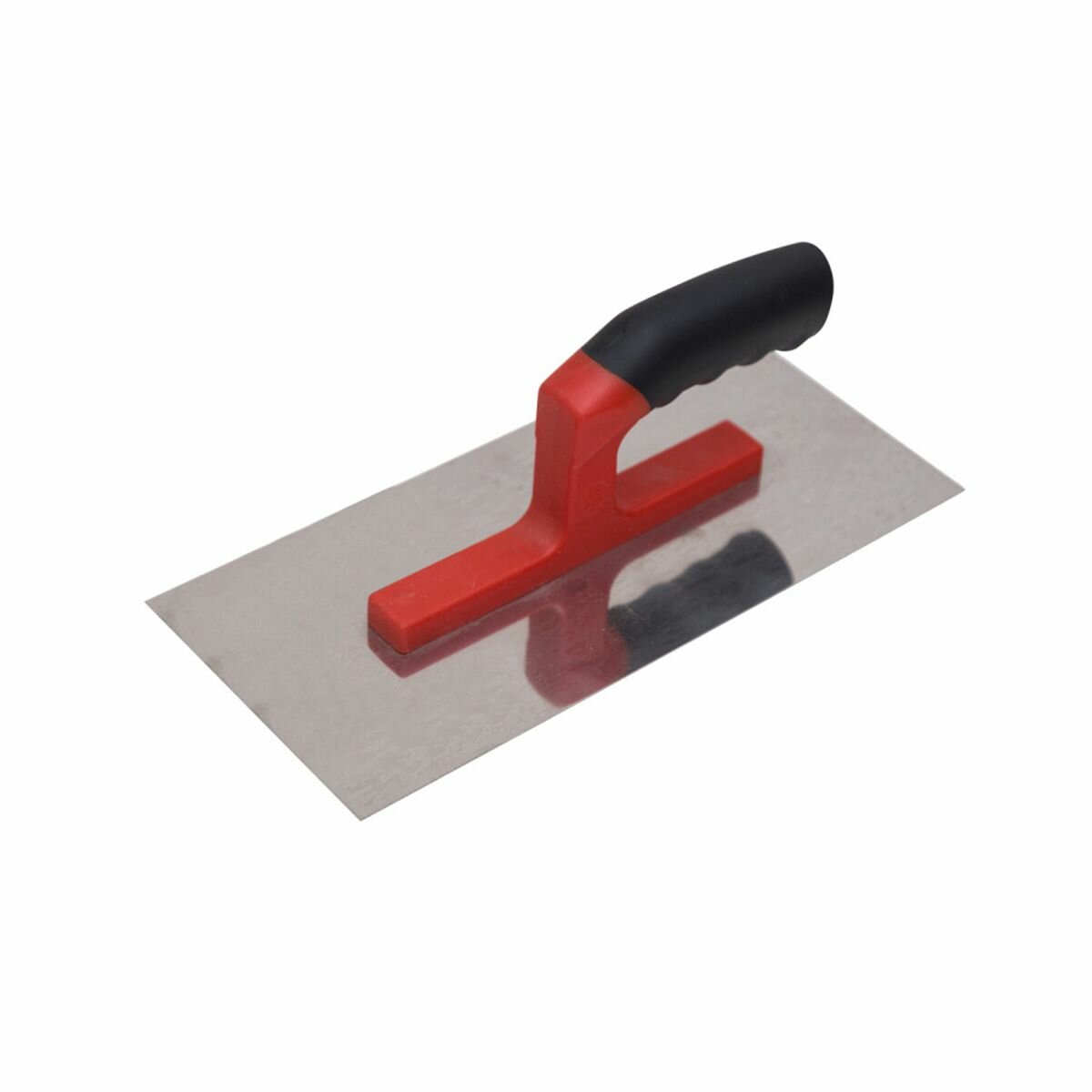 Гладилка строительная Beorol прямая, стальная, 280х130 мм, ручка обрезиненная ПВХ