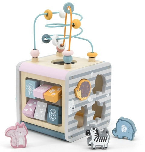 Развивающий модуль Viga Куб, 5 в 1, серия PolarB 44030