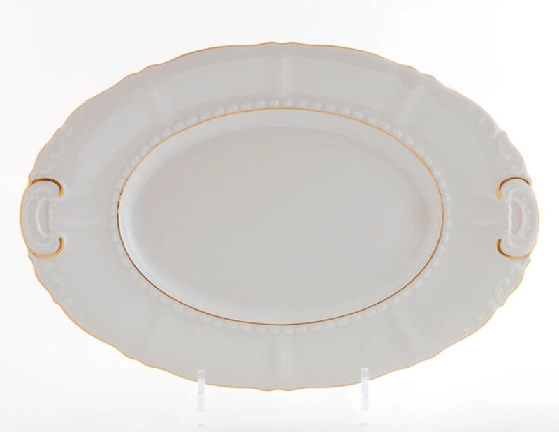 Блюдо овальное 39 см, Соната 07111515-1139, Leander
