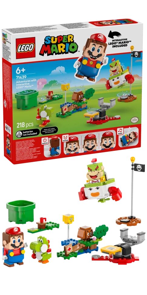 Конструктор LEGO Super mario Приключения с интерактивным Mariо 71439