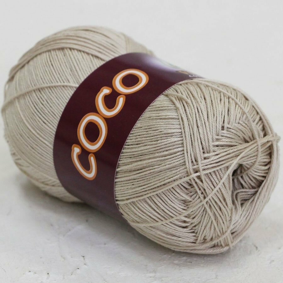 Пряжа Vita cotton COCO 004 суровый (5 мотков)