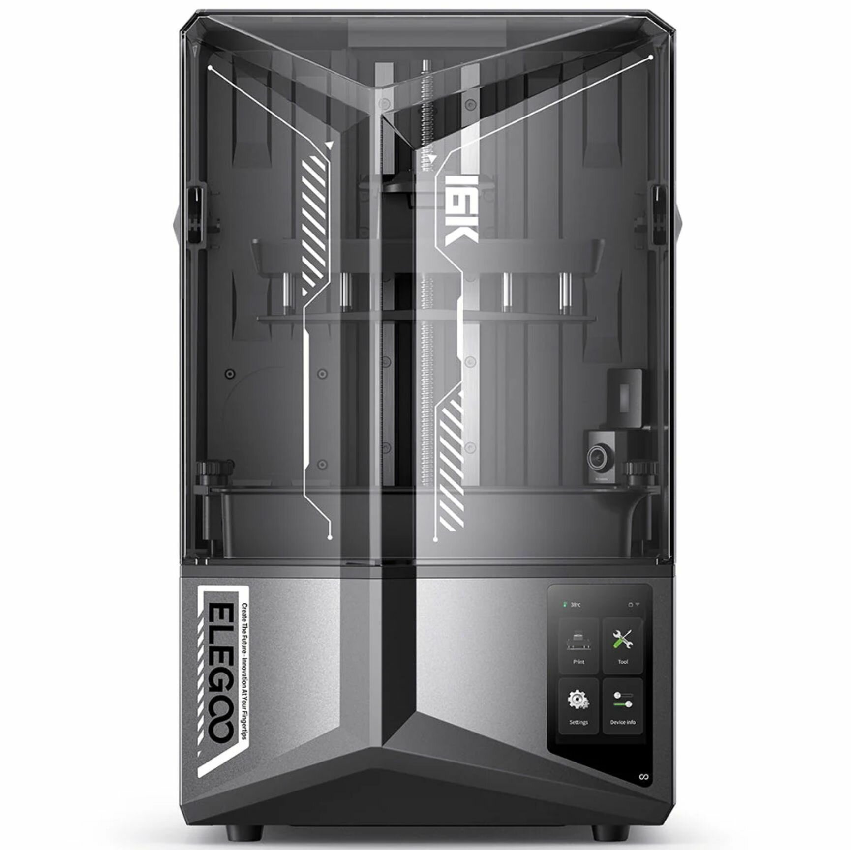 3д принтер топ ELEGOO SATURN 4 ULTRA 16K (2025) , 218x122x220, MSLA, 150 мм/ч скорость печати