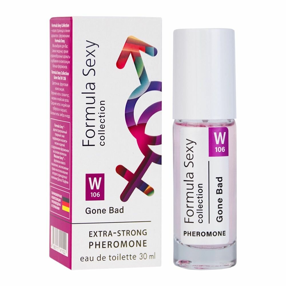 Formula Sexy Gone Bad W106 (Формула Секси Гон Бэд W106)-30 мл for women