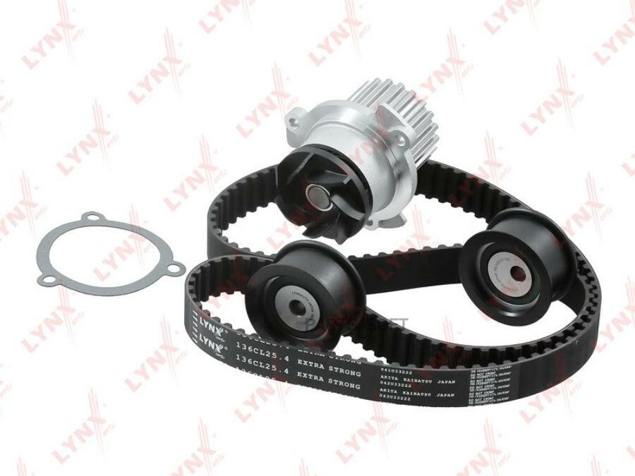LYNXAUTO PW-1314 Комплект ремня ГРМ с водяным насосом (16V) VAZ 2110 1500 16V 95>10 / 2111 1.5 16V 98>05 / 2112 1.5 1 ()