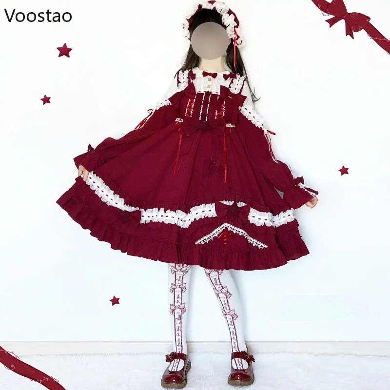 Женское платье Voostao в стиле Лолита