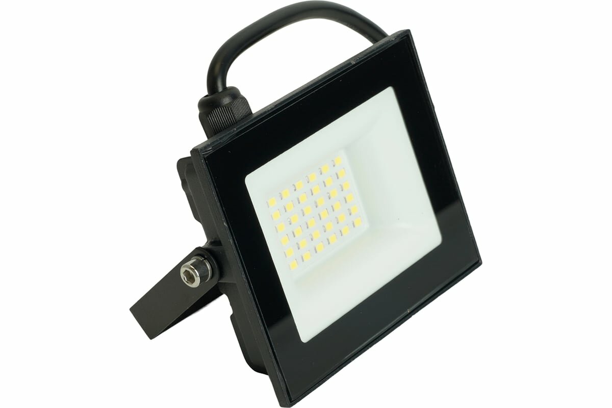 Светодиодный прожектор SAFFIT SFL51-50 IP65 50W 6500K черный, 51194