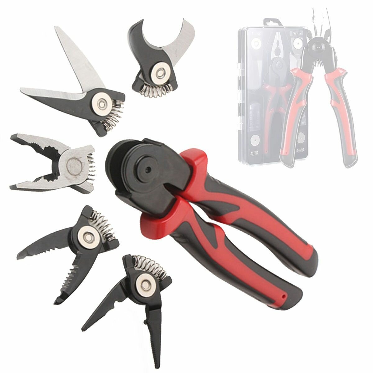 Многофункциональный складной инструмент для зачистки проводов, переключатель для резки и обжима