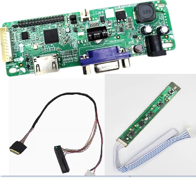 Для LP097X02 Плата драйвера экрана IPAD1 IPAD2 Плата управления ЖК-дисплеем LTN097X02 9,7-дюймовый ЖК-экран Модификация дисплея HDMI-совместимый