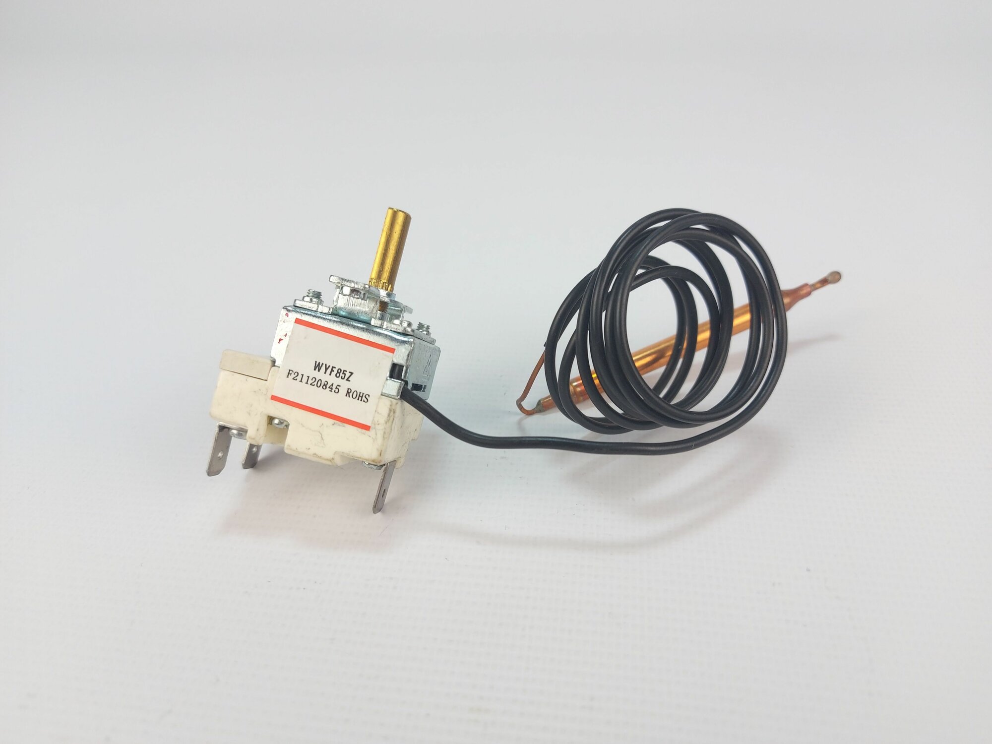 Термостат капиллярный регулируемый 0-85С WYF85Z L-1000 мм