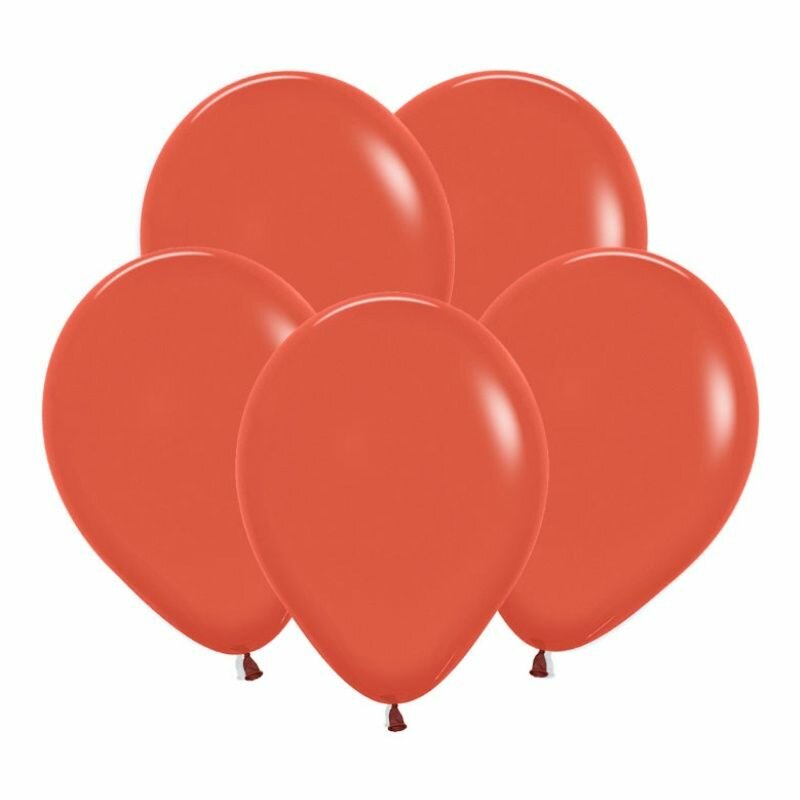 Шар латексный Sempertex Терракотовый, Пастель/Terracotta, 5"/12,5 см, 100 штук