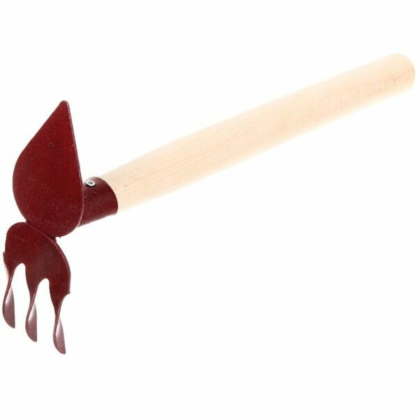 Рыхлитель КНР комбинированный лепестковый, с деревянной ручкой, №1