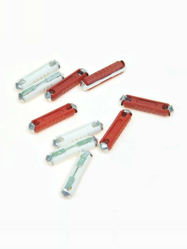 Предохранители компл. цилиндр TESLA, 10шт, 2106-11048900