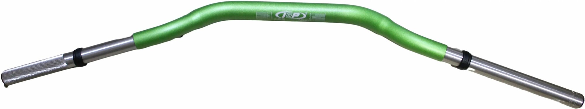 Руль IGP 28мм #2 двухслойный зеленый на мотоцикл, питбайк, эндуро.