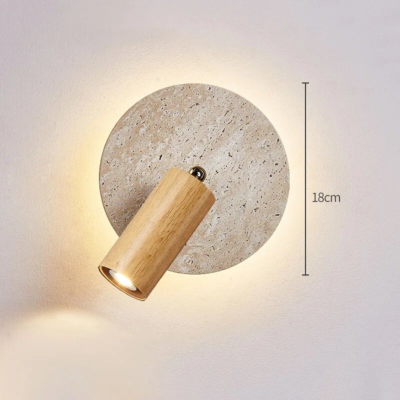 Настенные светильники juhaw Wabi Sabi хаки, D20CM, No Bulb lncluded, G9 Socket, Log Color
