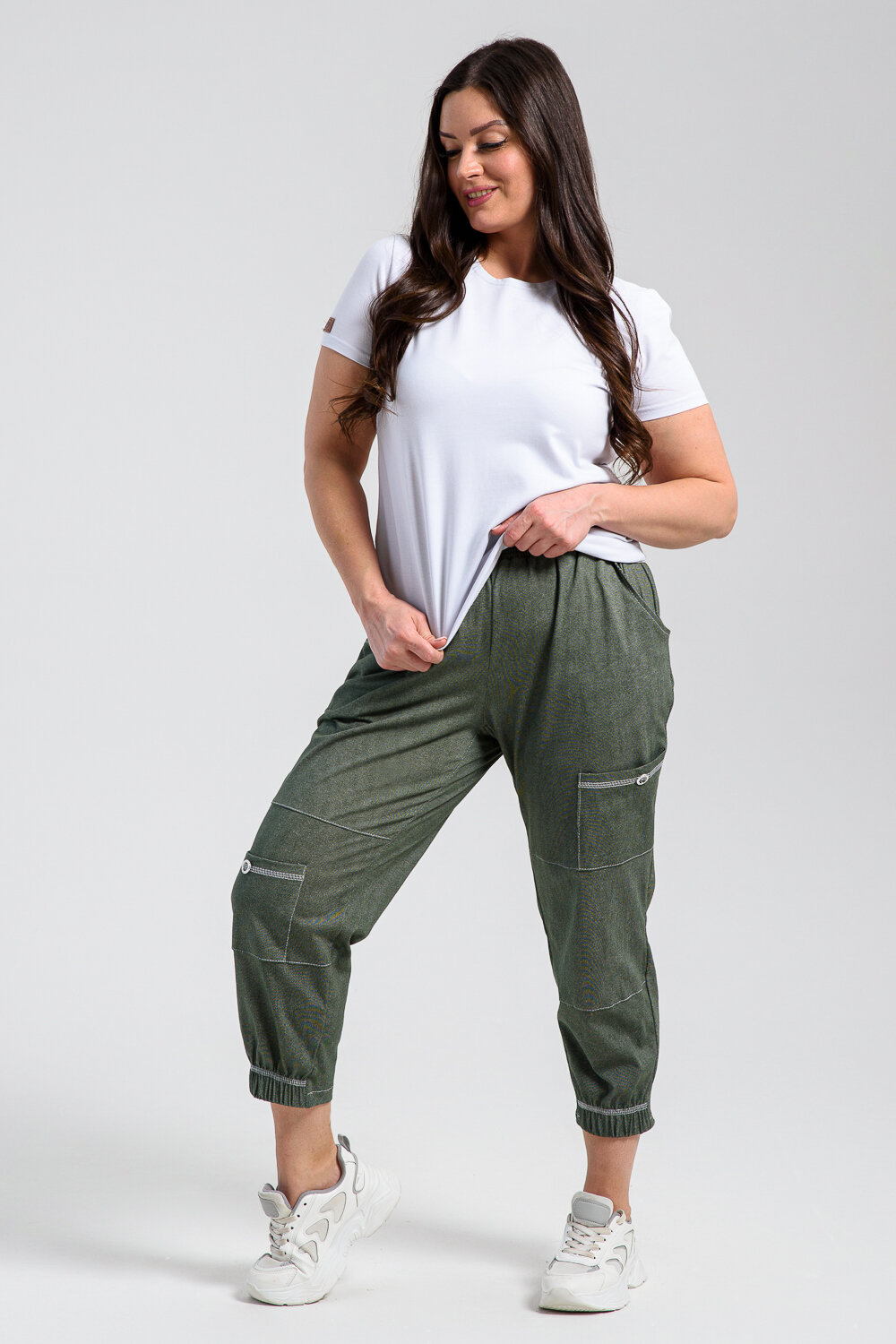 Брюки бананы