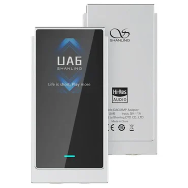 Shanling UA6, серебристый, портативный усилитель и ЦАП