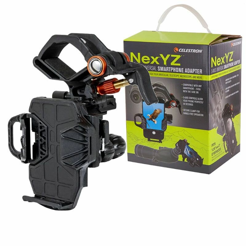 Celestron NexYZ , Держатель для мобильного телефона с телескопом, зажим для фотографий