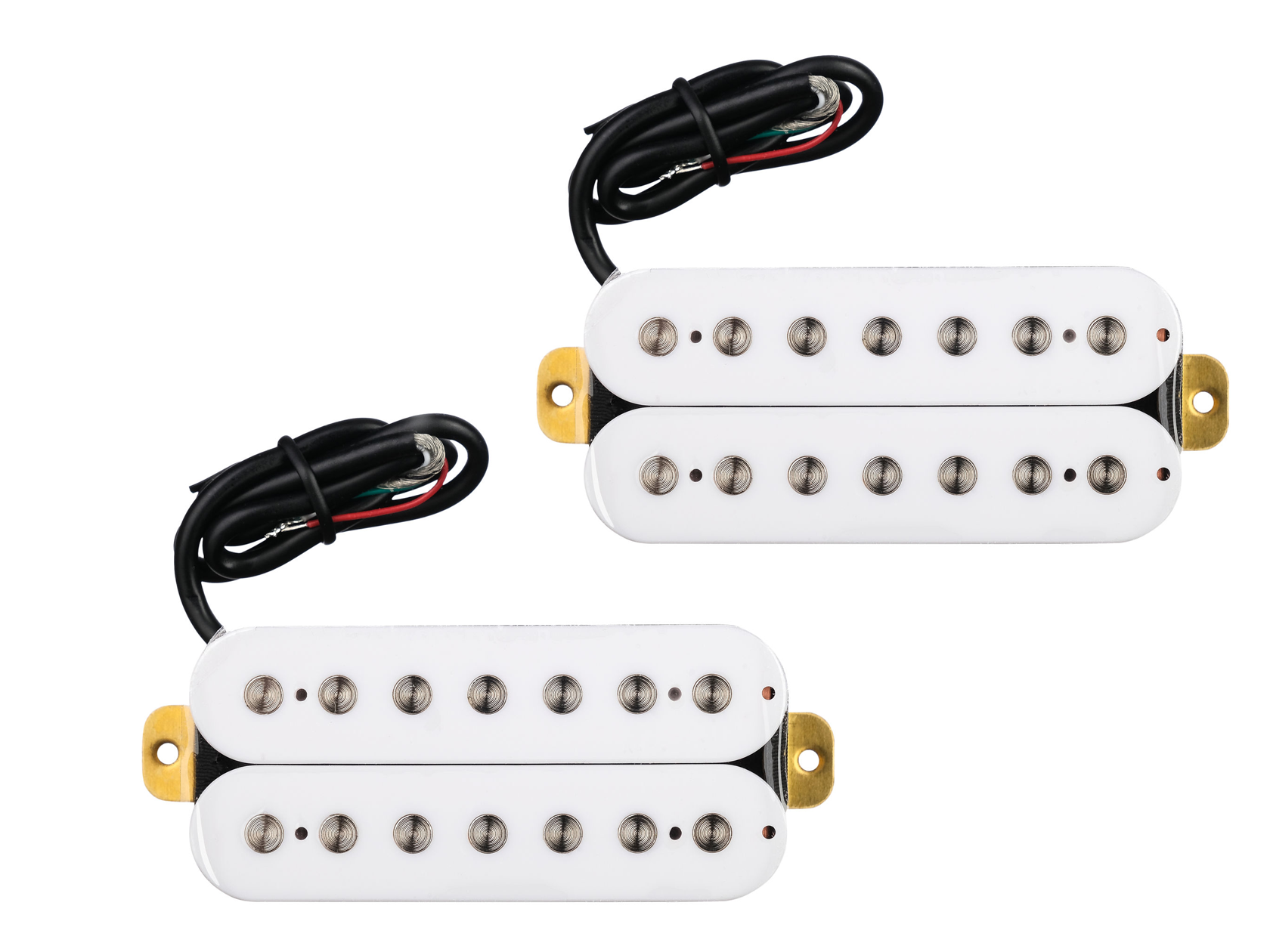 Комплект звукоснимателей для 7-струнной гитары, H-H, Belcat BH-22-7-P-WH, белый