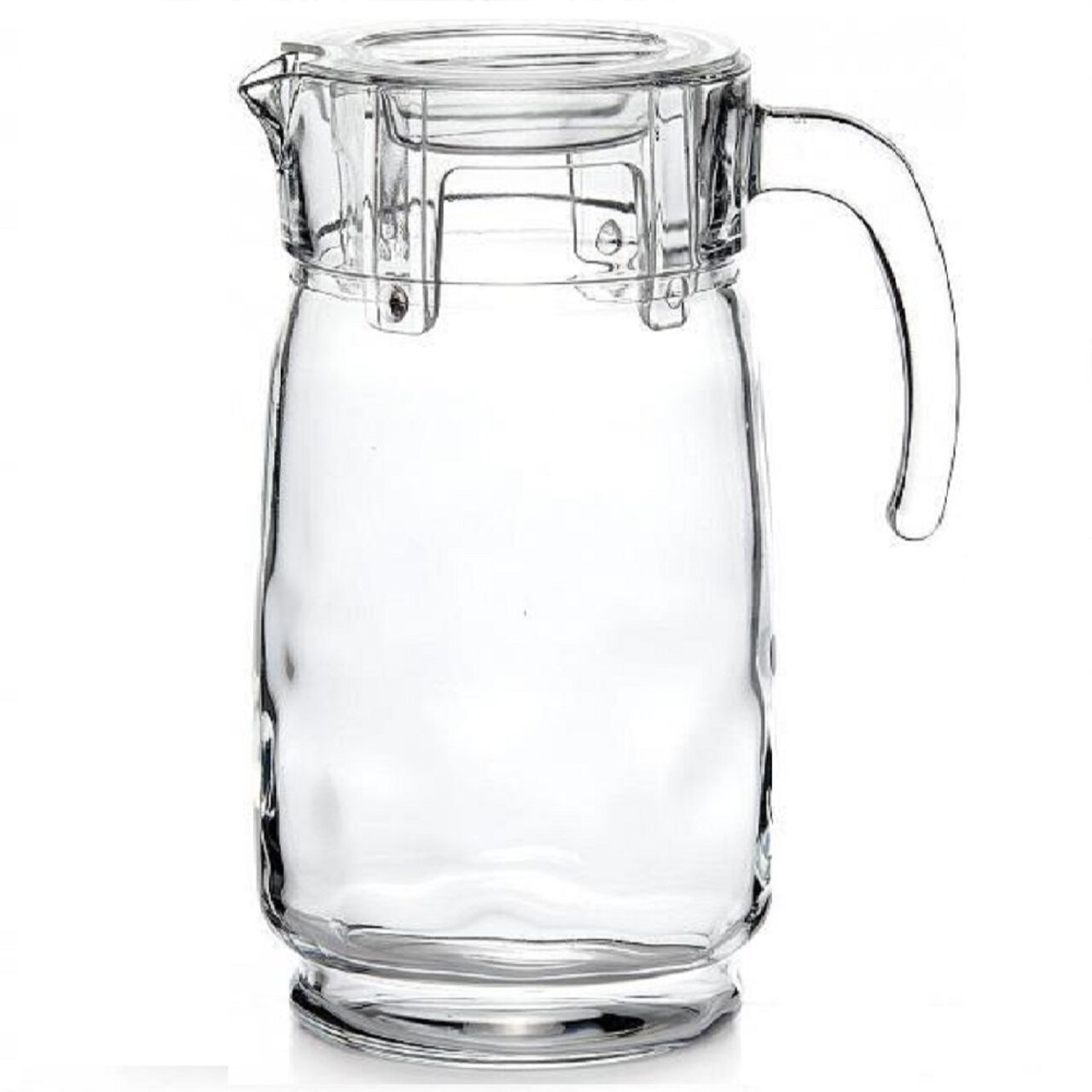 Aguatiс кувшин из стекла, объем 1,65 л, прозрачный и прочный для сервировки дома