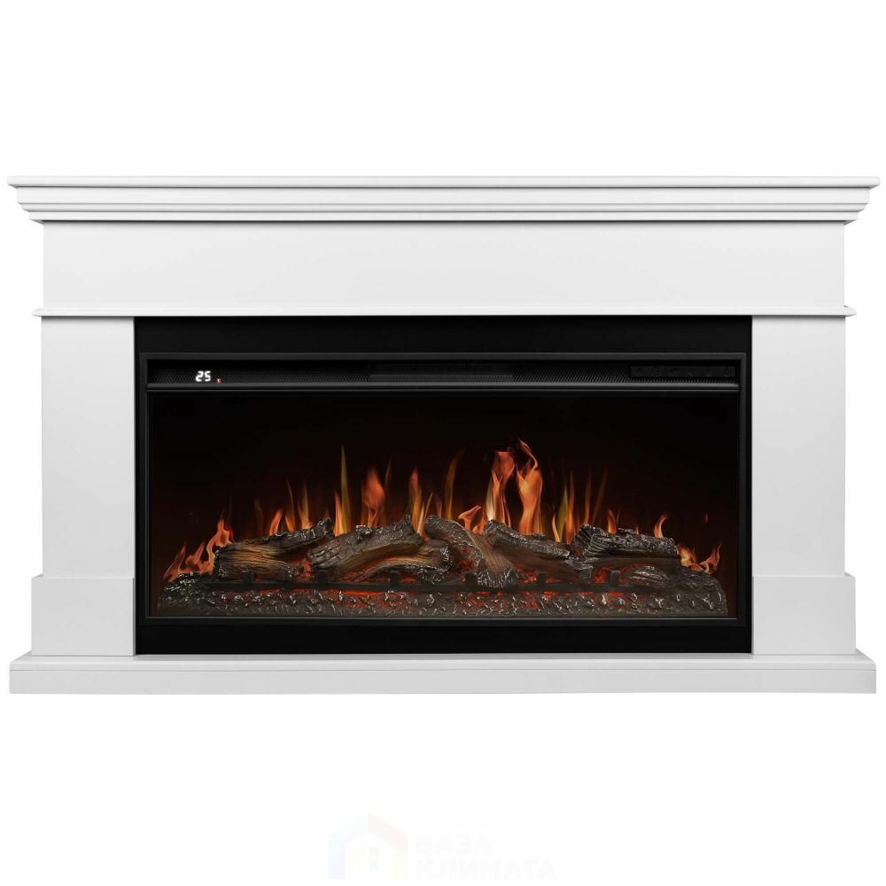 Каминокомплект Royal Thermo California 42/40/36 с очагом RTFP/P-AR40LS белый